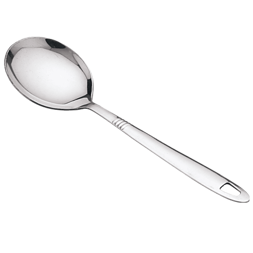 Buy Kitchen Essentials Stainless Steel Oval Serving Spoon Online at Best Price of Rs 49 - bigbasket