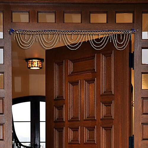 Buy eCraftIndia Decorative Colorful Bandhanwar/Toran/Mala, Door Hanging ...