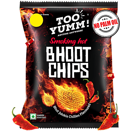 Buy Too Yumm! Bhoot Potato Chips - Bhut Jolokia Chillies Flavoured ...