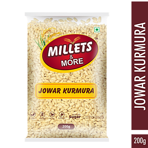 Buy Millets & More Jowar Kurmura Online at Best Price of Rs 50 - bigbasket