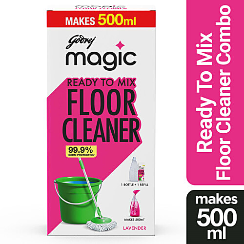 Buy Godrej Magic Ready To Mix Lavender Fragrance Floor Cleaner Refill ...
