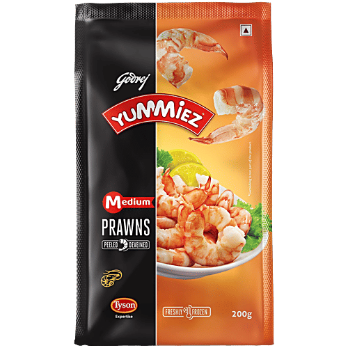 Buy Godrej Yummiez Prawns - Medium Online at Best Price of Rs 265 ...