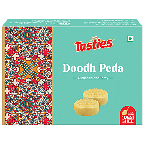 Buy Tasties Doodh Peda Mithai / Sweet - Made With Desi Ghee Online at ...