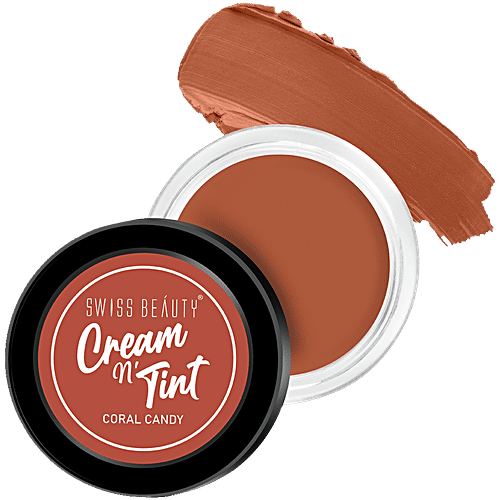 Buy Swiss Beauty 3-In-1 Cream N Tint Cream For Lips, Cheek & Eyes ...
