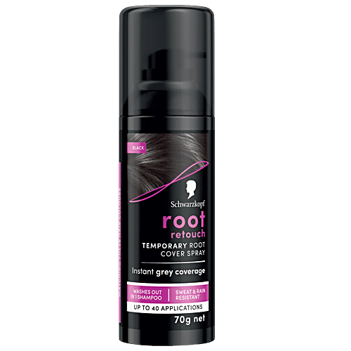 Buy Schwarzkopf Root Retouch Temporary Root Cover Spray - Instant Grey ...