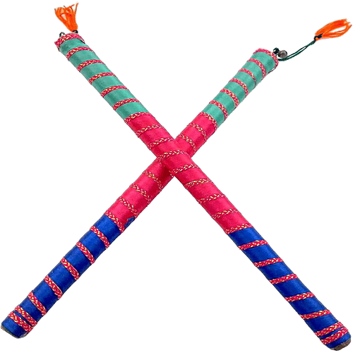 Buy Creative Space Small Ajmeri Dandiya Set - Assorted Online at Best ...