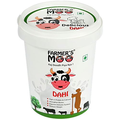 Buy Farmer's Moo Fresh Dahi Online at Best Price of Rs 65 - bigbasket
