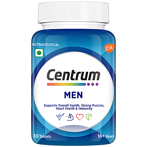 Buy Centrum Men With Grape Seed Extract, Vitamin C & 22 Vital Nutrients ...
