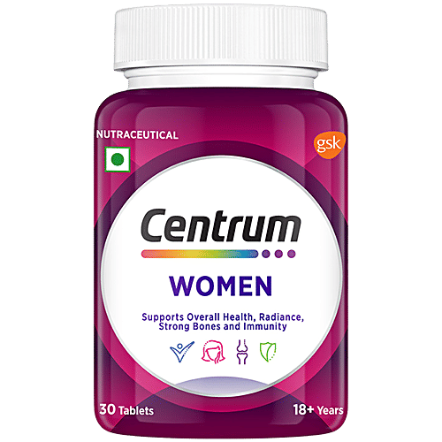 Buy Centrum Women With Biotin, Vitamin C & 22 Vital Nutrients For ...