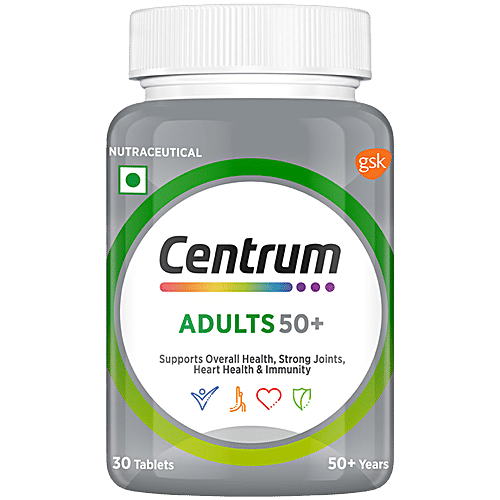 Buy Centrum Adults 50+ With Calcium, Vitamin D & 22 Vital Nutrients For ...