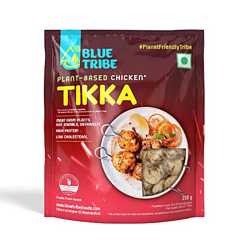 Buy Blue Tribe Foods Plant-Based Chicken Tikka Online at Best Price of ...