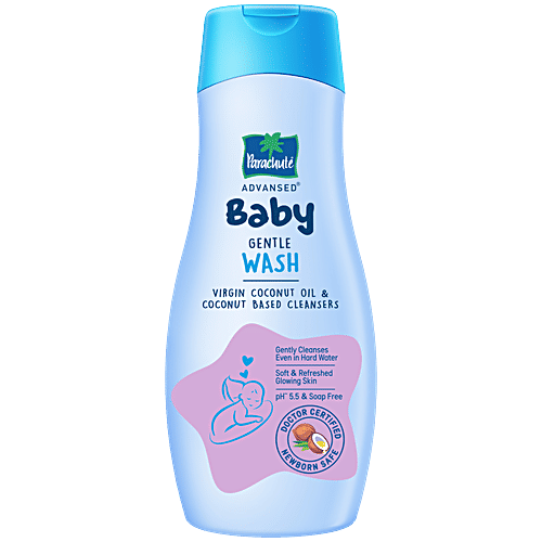 Buy Parachute Advansed Baby Gentle Wash For New Born - Enriched With ...