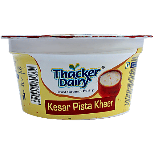 Buy Thacker Dairy Kesar Pista Kheer Online at Best Price of Rs 30 ...