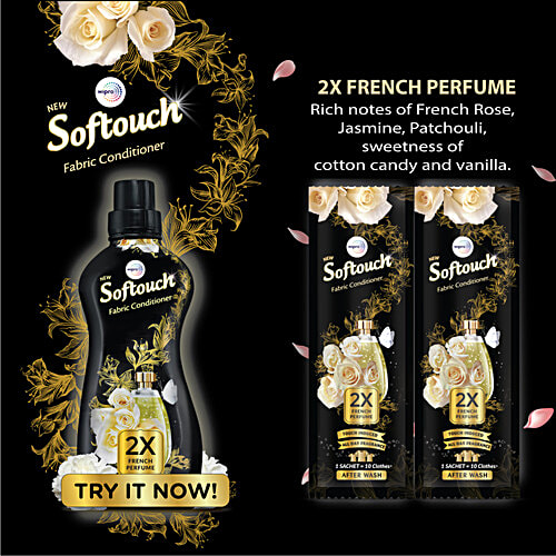 Buy Wipro Softouch Fabric Conditioner 2X French Perfume Sample Card ...