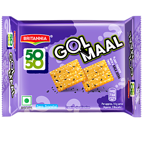 Buy Britannia 50-50 Golmaal Cracker With Kala Jeera Online at Best ...