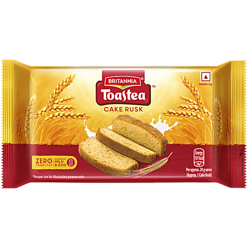 Buy Britannia Toastea Cake Rusk Online at Best Price of Rs 35.64 ...
