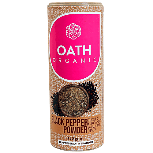 Buy Oath Organic Black Pepper Powder Online at Best Price of Rs 421.7 ...