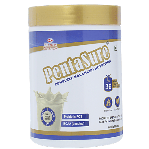 Buy Pentasure Complete Balanced Nutrition - Vanilla Flavour Online at ...