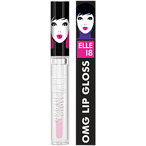 Buy Elle 18 OMG Lip Gloss - Moisturising, Non-Sticky, Light Weight ...