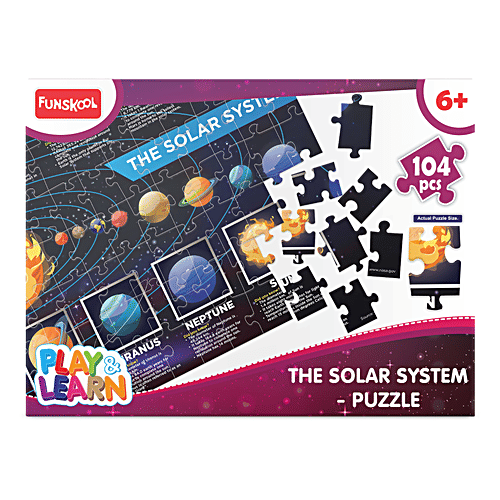 Buy Puzzles Play & Learn The Solar System Puzzle - For 6+ Year Online ...