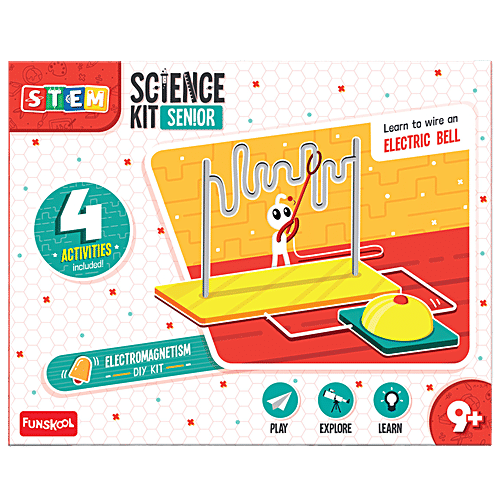 Buy Funskool Stem Science Kit Senior - Electromagnetism DIY Activity ...