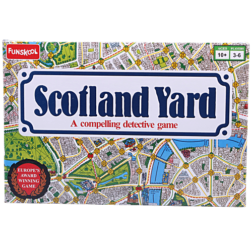 Buy Funskool Scotland Yard - A Compelling Detective & Strategy, Animal ...
