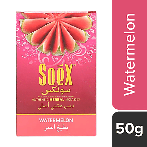 Buy Soex Watermelon Herbal Hookah Flavour - Tobacco Free Online at Best Price of Rs 100 - bigbasket