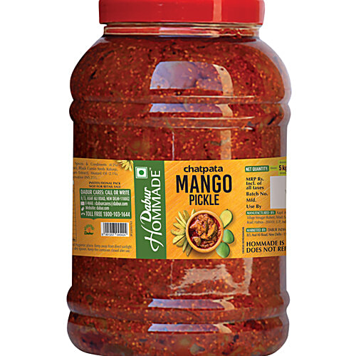Buy Dabur Hommade Chatpata Mango Pickle Online at Best Price of Rs null ...