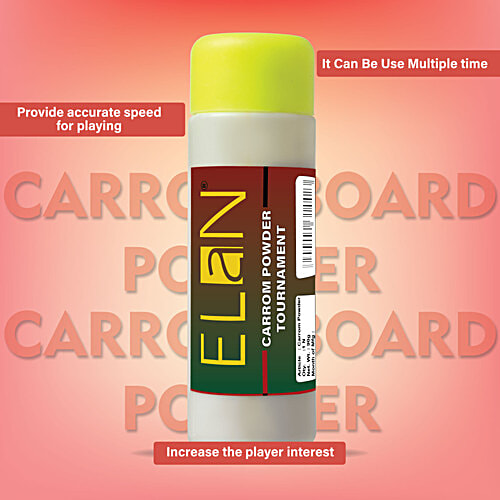 Buy Elan Carrom Board Powder - For Smooth Carrom Surface Online at Best ...