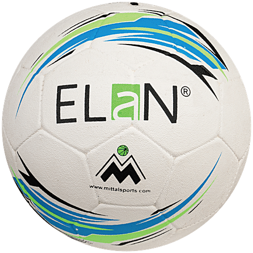 Buy Elan Football - Official Match Rubber Moulded Ball, Full Size ...