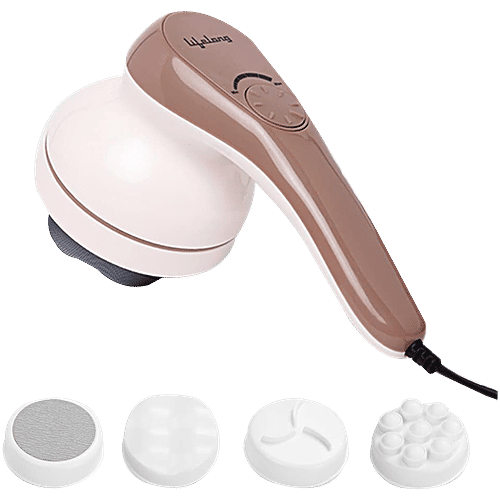 Buy Lifelong Powerful Handheld Electric Manipol Body Massager With 5 ...