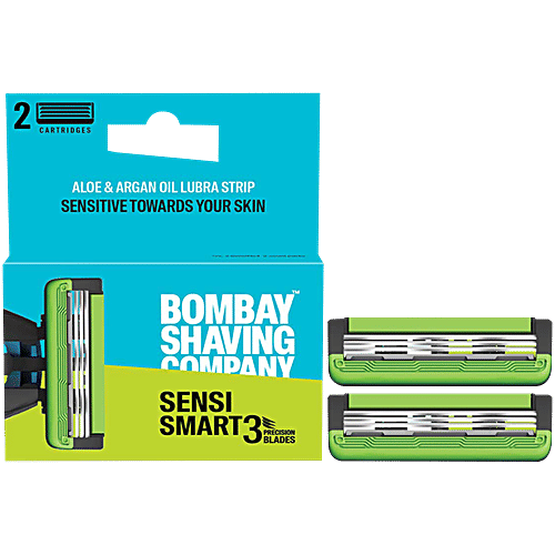 Buy Bombay Shaving Company Sensi Smart 3 Razor Cartridges Online at ...