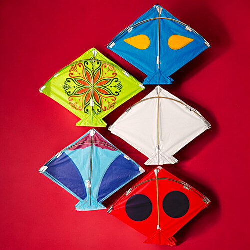 Buy House of Festivals Paper Kites/Patang - Multicolour Online at Best ...