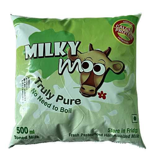 Buy Milky Moo Toned Milk Online at Best Price of Rs 28 - bigbasket