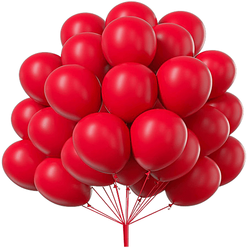 Buy Creative Space Red Balloon, Latex Balloons, 15 x 1 x 10 cm Online ...