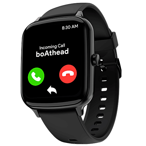 Buy boAt Wave Style Call Smartwatch - Active Black, 4.29 cm Online at ...