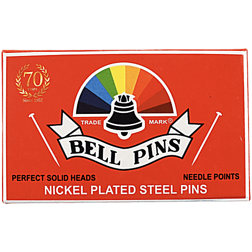 Buy Bell Pins Nickel Plated Steel Bell Pins - 26 mm Online at Best ...