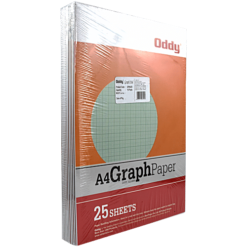 Buy Oddy A4 Graph Paper Booklet Online at Best Price of Rs 50 - bigbasket