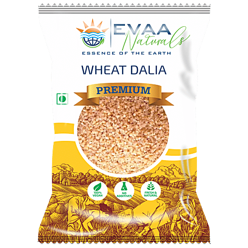 Buy EVAA Naturals Premium Wheat Dalia Online at Best Price of Rs 62 ...