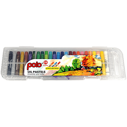 Buy Polo Oil Pastels - 25 Shades Online at Best Price of Rs 107.15 ...