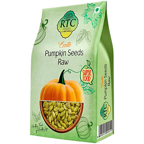 Buy RTC Foods Raw Pumpkin Seeds Online at Best Price of Rs 313.5 ...