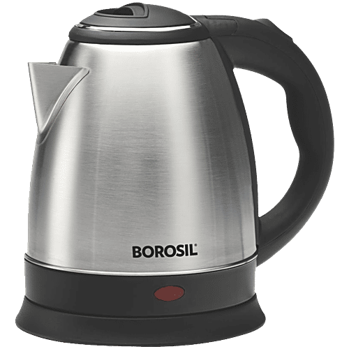 Buy Borosil Rio Electric Kettle Stainless Steel Inner Body - Boil Water ...