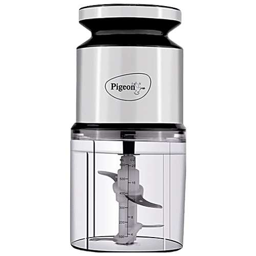 Buy Pigeon by Stovekraft Ultra Fast Electric Chopper - 300 Watt, Twin ...