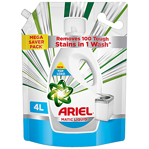 Buy Ariel Liquid Detergent Top Load - Stain Removal In Washing Machine ...