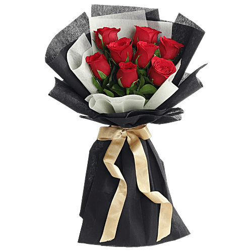 Buy IGP 8 Red Roses Bouquet - Epitome Of Love, Mother's Day Special ...