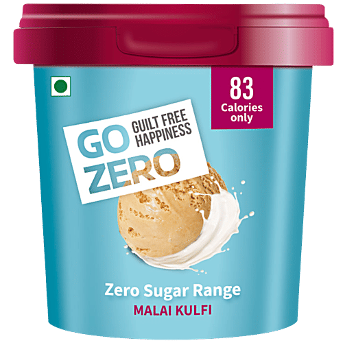 Buy Go Zero Malai Kulfi Guilt Free Ice Cream Online at Best Price of Rs ...