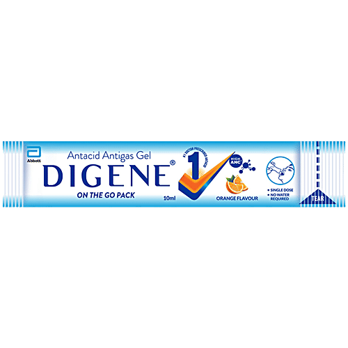 Buy Digene Digene Orange Stick Pack - Pack of 5 Online at Best Price of ...