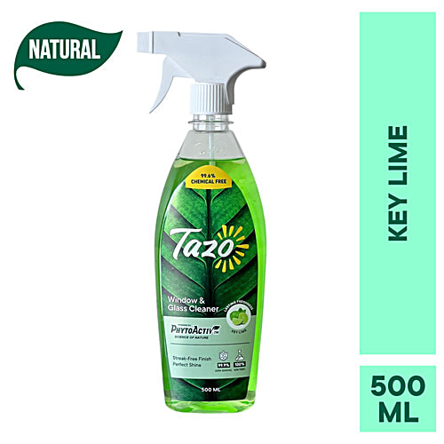 Buy Tazo Natural Window & Glass Cleaner-Key Lime 99.6% Chemical Free ...