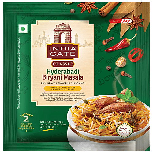 Buy India Gate Classic Hyderabadi Biryani Masala Online at Best Price ...