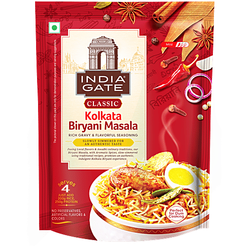 Buy India Gate Classic Kolkata Biryani Masala Online at Best Price of ...